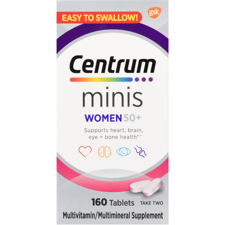 Centrum Minis Women 50+ Multivitamin / Multimineral Supplement Tablet