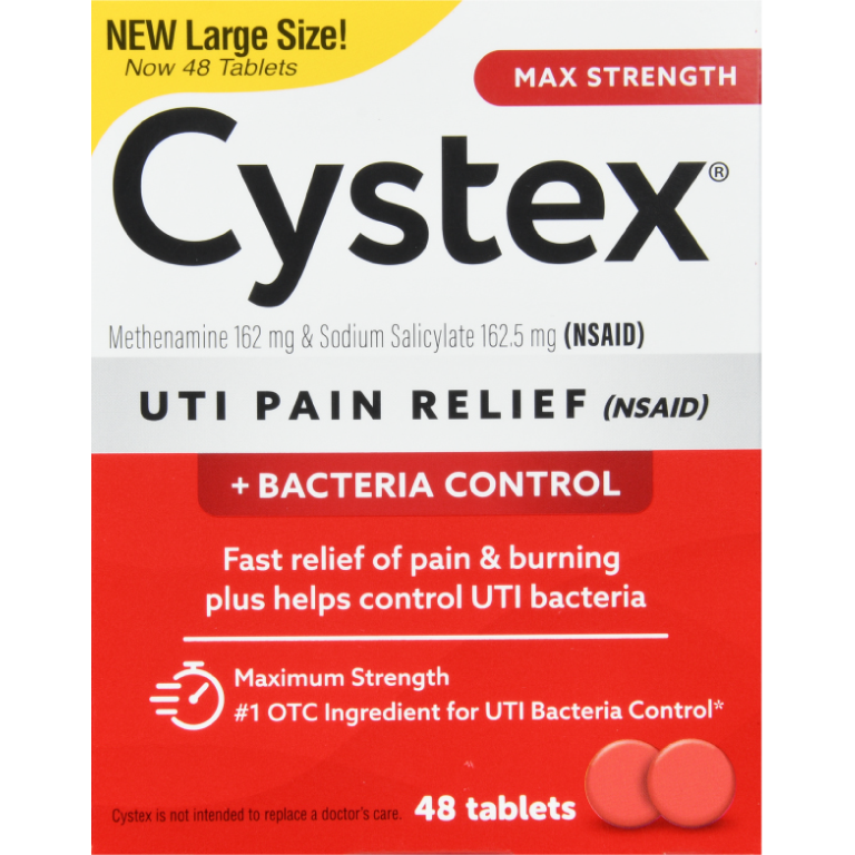 Cystex® Urinary Pain Relief Tablets Max Strength