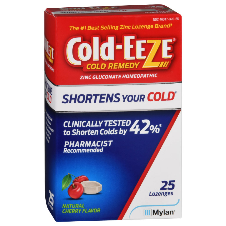 COLD-EEZE® Cold Remedy Lozenges Natural Cherry
