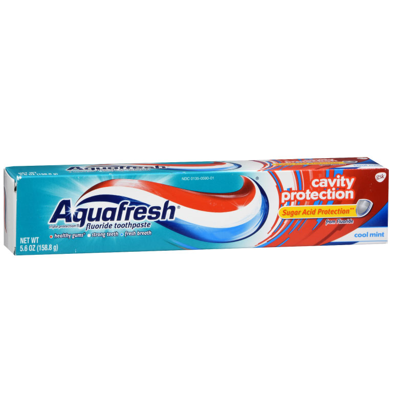 Aquafresh® Cavity Protection Fluoride Toothpaste Cool Mint
