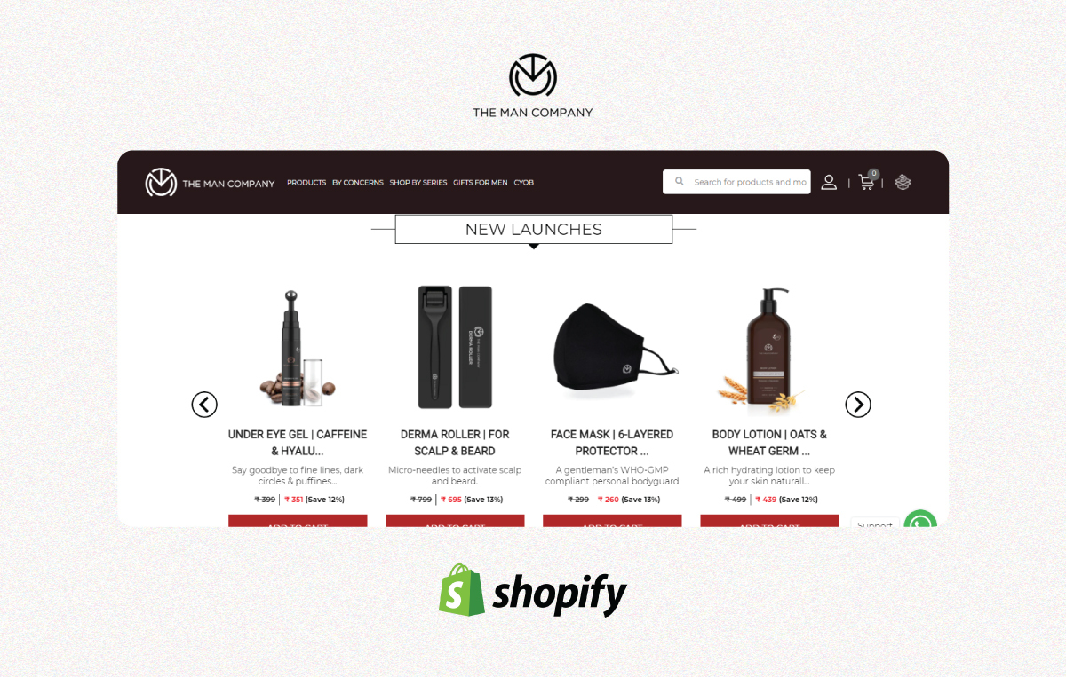 Best Shopify stores in India | LimeChat