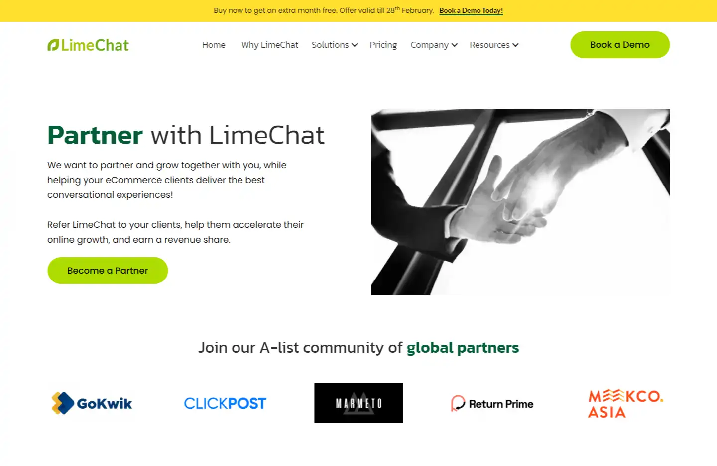 Partner Program | LimeChat