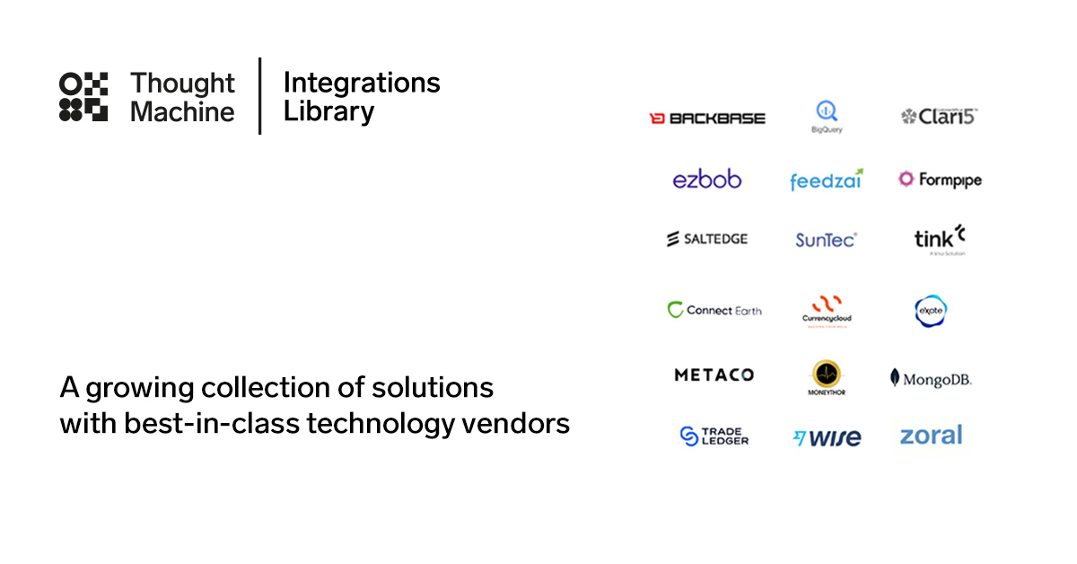 Thought Machine's Integration Library