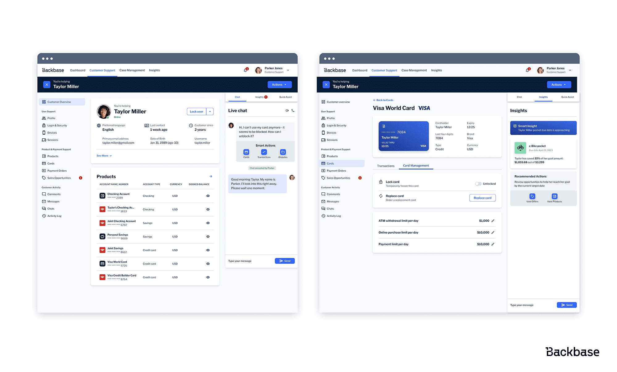 Vault Core's integration to Backbase