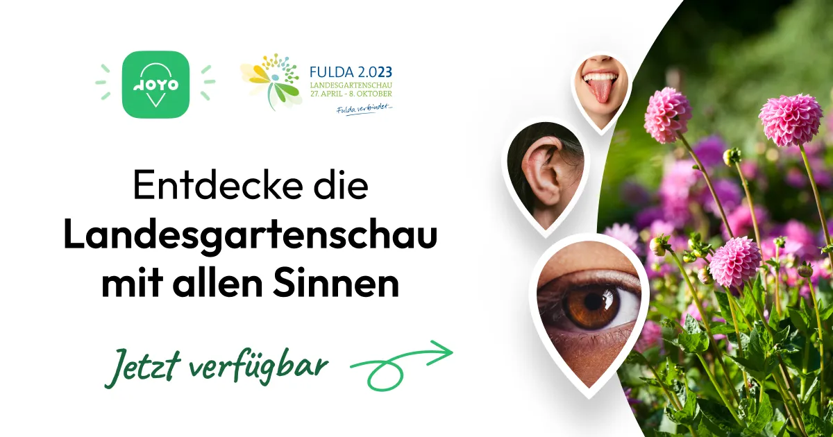 Entdecke die Landesgartenschau Fulda mit allen Sinnen