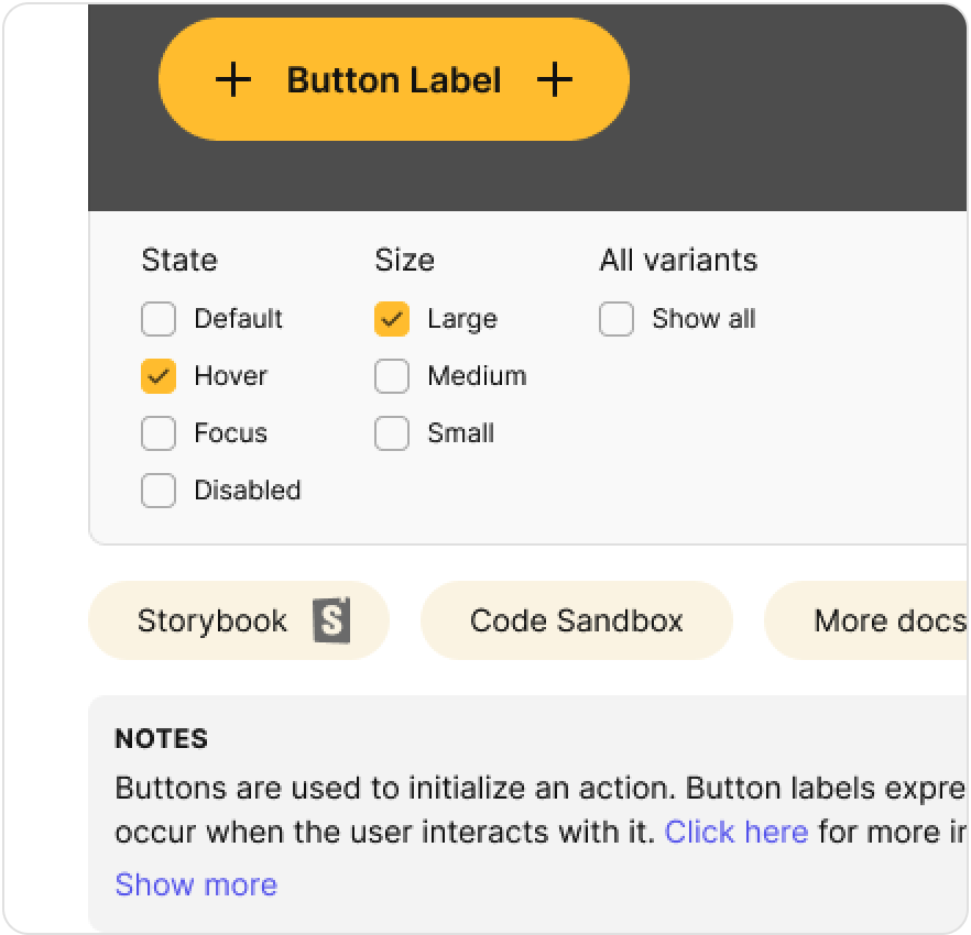 Delicious Design System Docs