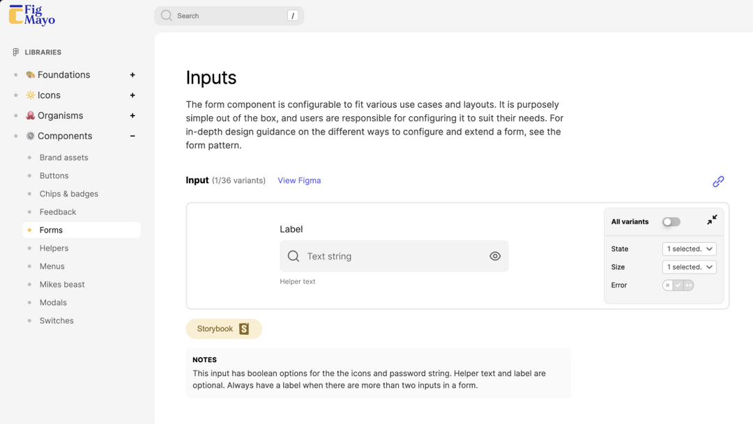 Delicious Design System Documentation