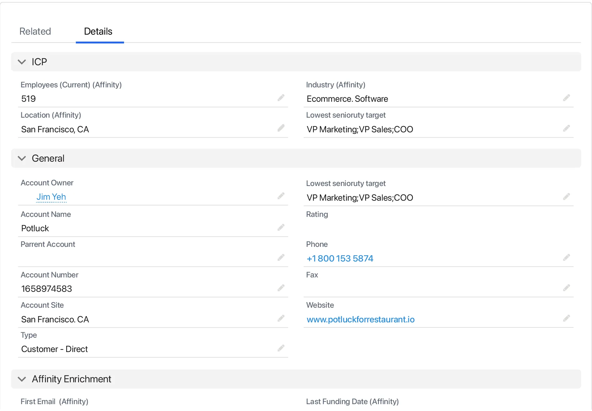 Affinity for Salesforce | Affinity
