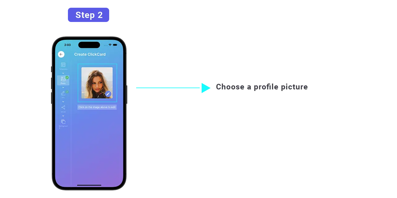 How to create free digital business card - ClickCard