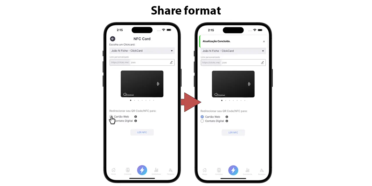 Step by Step: How to create, edit and manage your NFC Card in the ...
