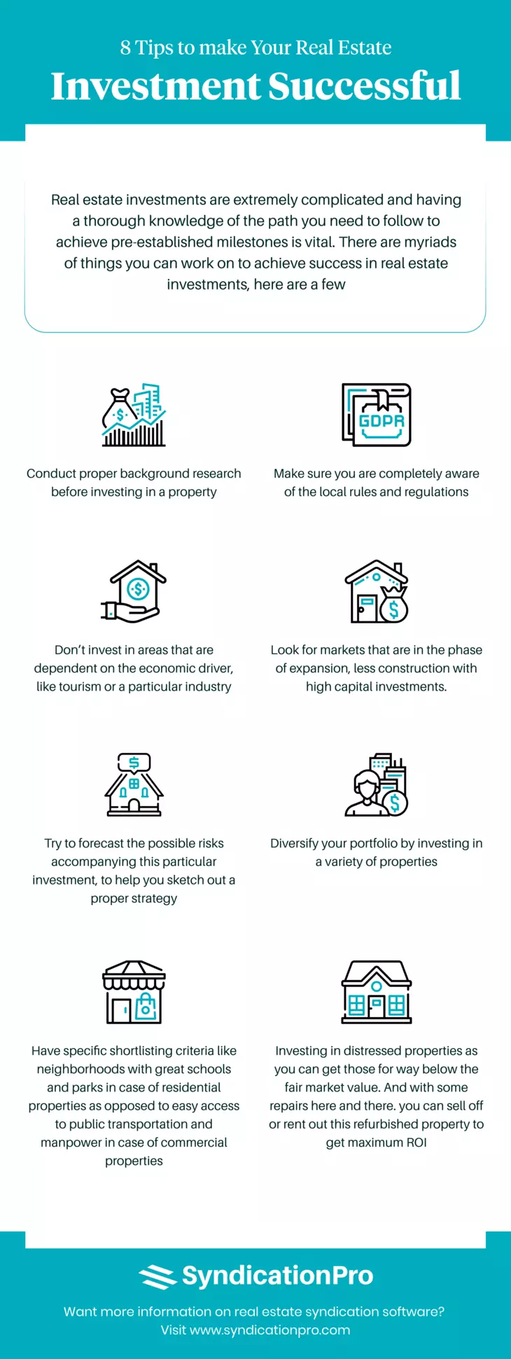 8 Tips to Make Your Real Estate Investment Successful [Infographic ...