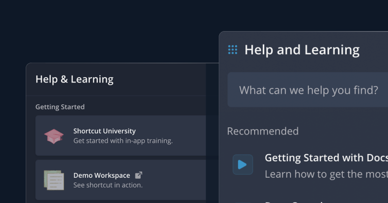 Introducing HelpHub: A smart and streamlined help experience | Shortcut ...