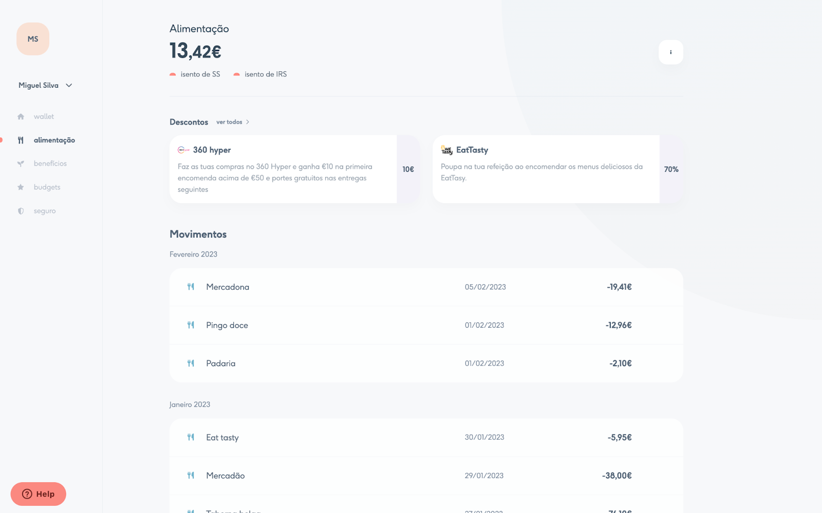 Como consultar o saldo e os movimentos do cartão refeição | Blog Coverflex