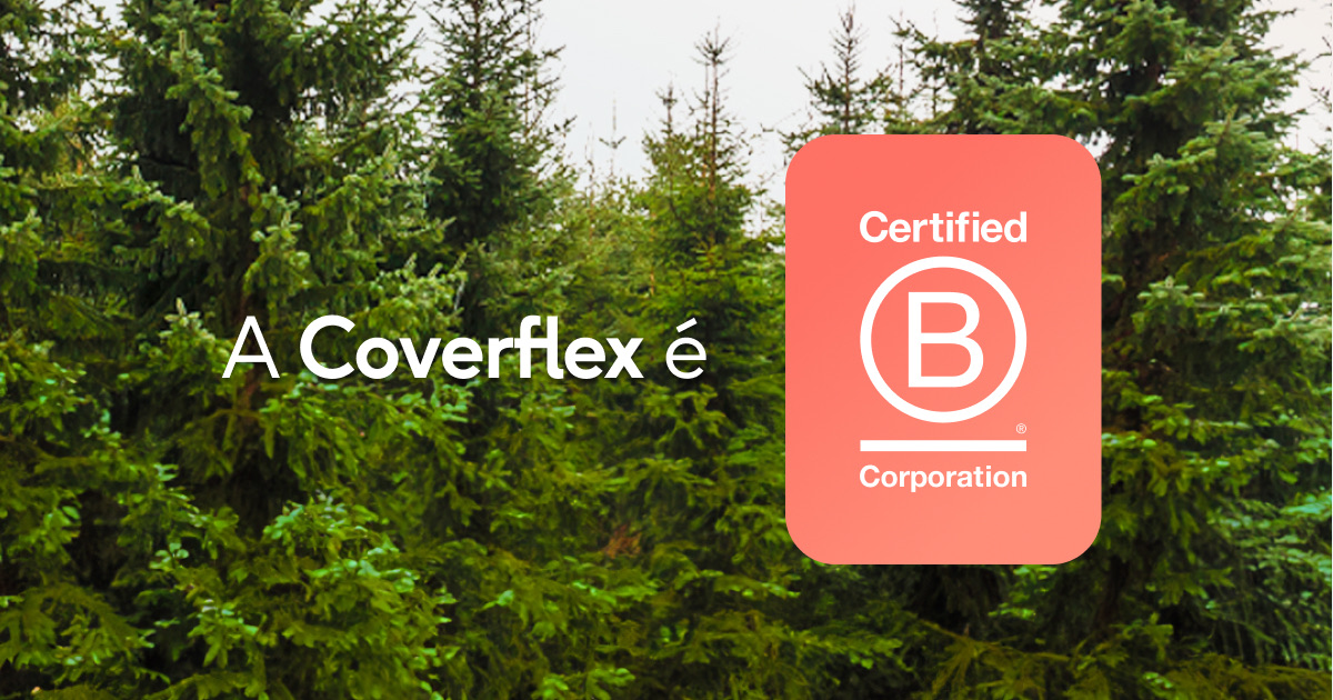 A Coverflex agora é B Corp! | Blog Coverflex