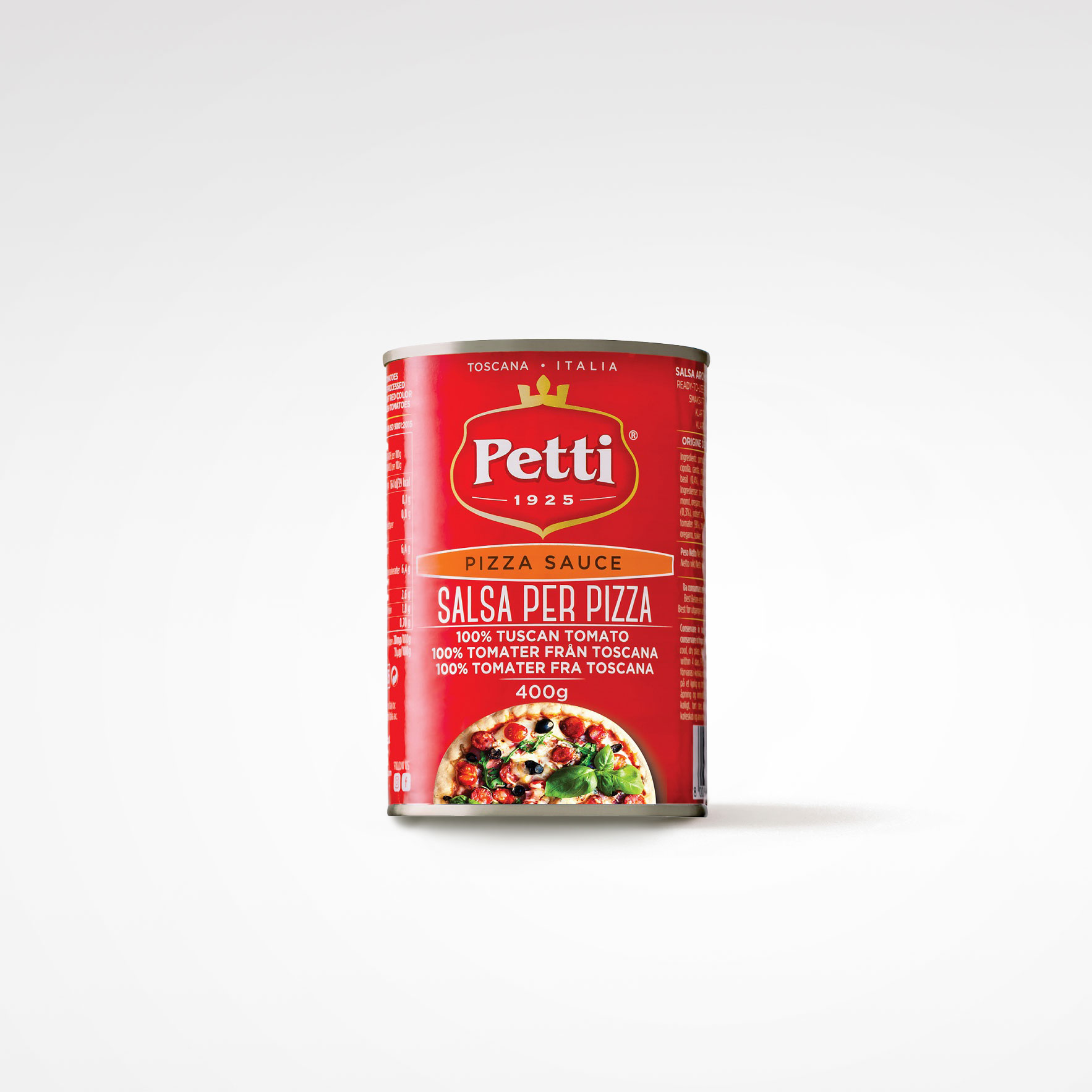 Petti Flavoured pizza sauce - Bonta Italia