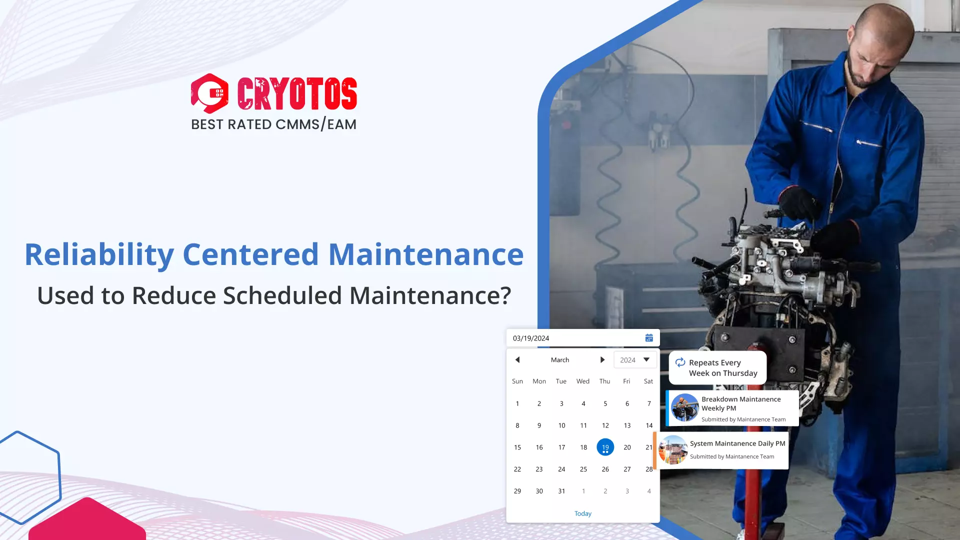 Is RCM Used to Reduce Scheduled Maintenance?