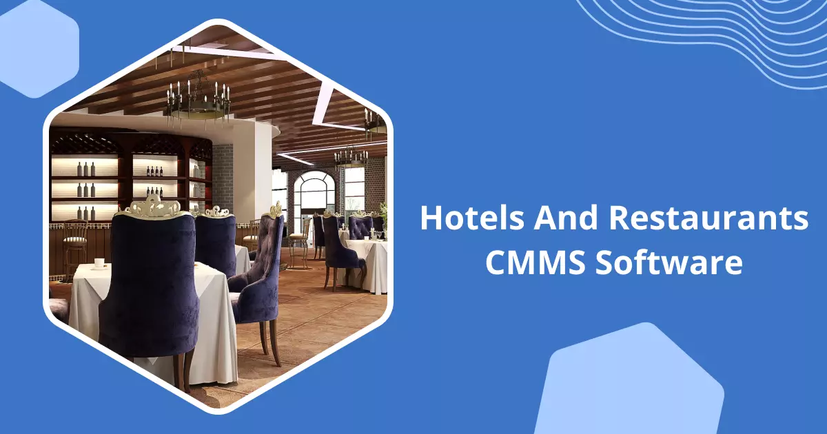 CMMS Software for Hotels and Restaurants | Cryotos