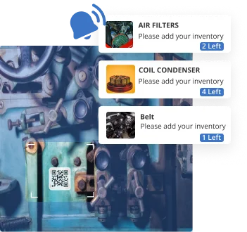 Asset QR Code Scanning | Cryotos CMMS Software