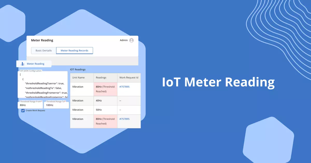 IoT Meter Reading in Cryotos CMMS Software