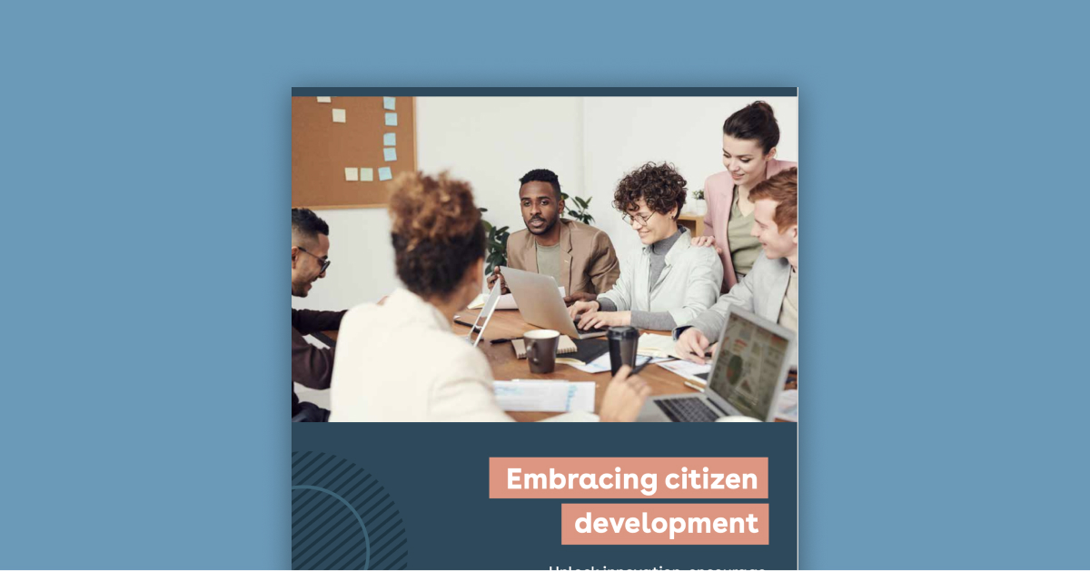 Citizen Development Whitepaper | Enate