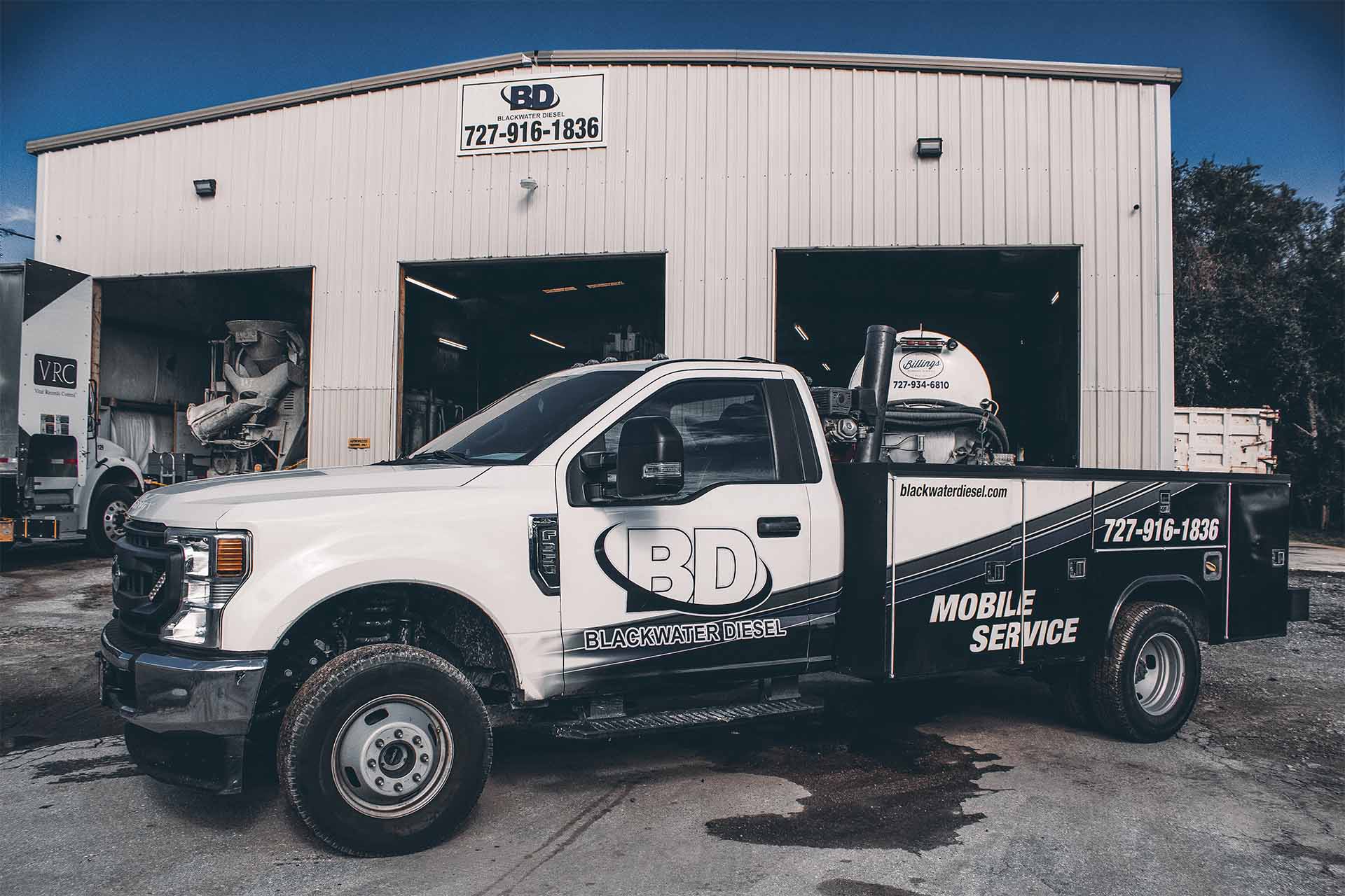 Mobile Truck Repair Services in Clearwater, FL | Blackwater Diesel