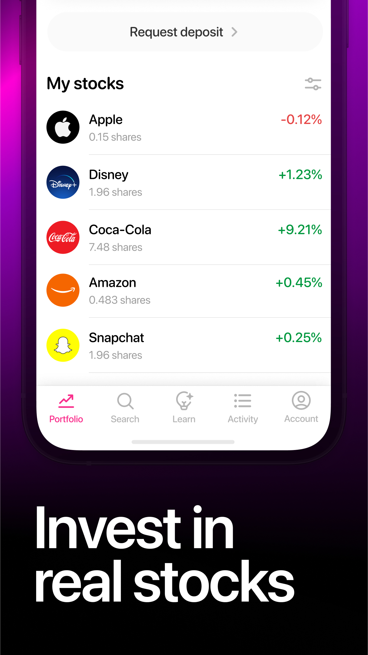 Bloom: Learn to Invest