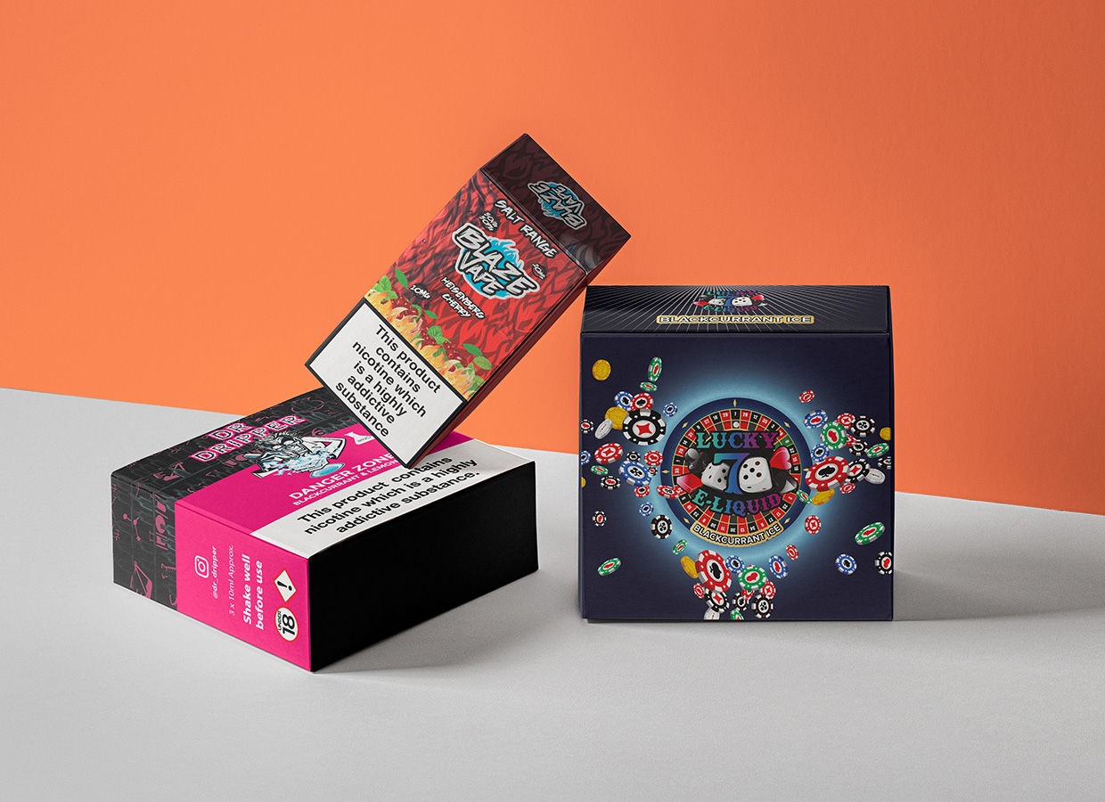 Vape Product Packaging | Cost Effective Pricing | Fast Turnaround