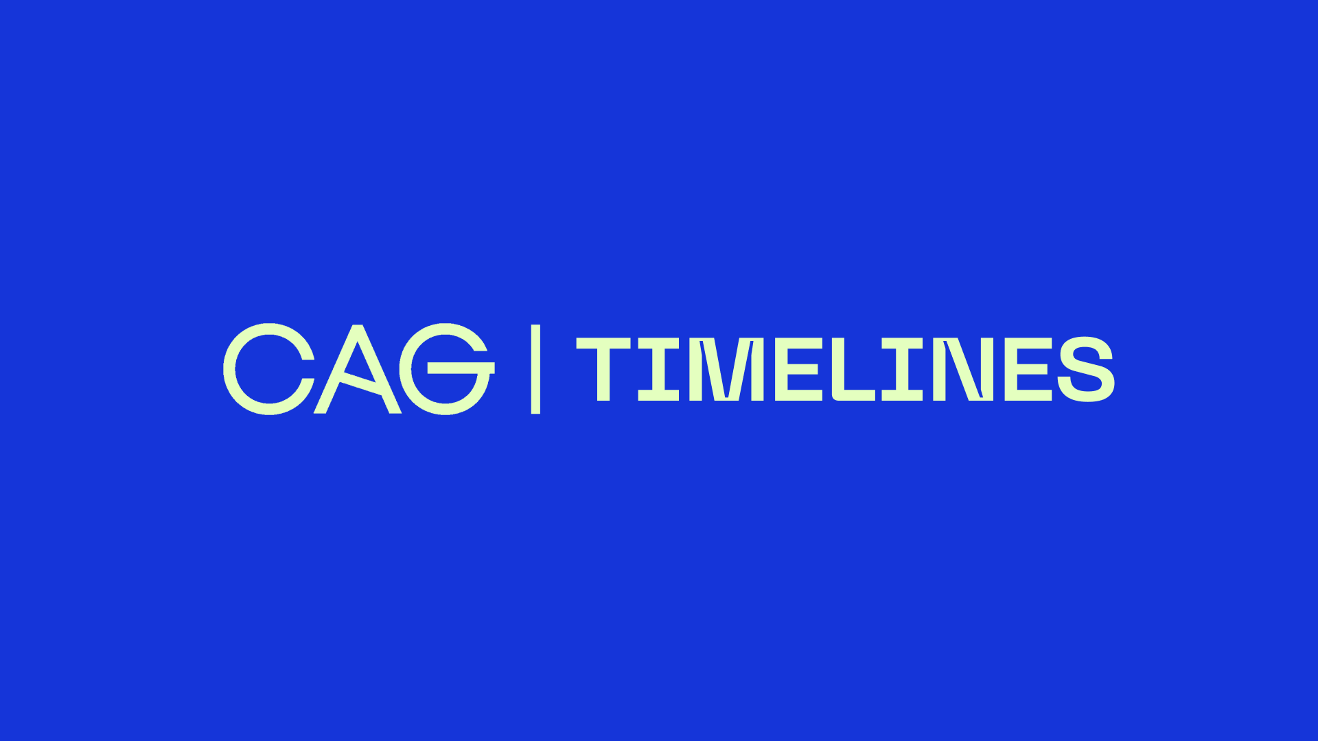 Timelines | CAG Vancouver