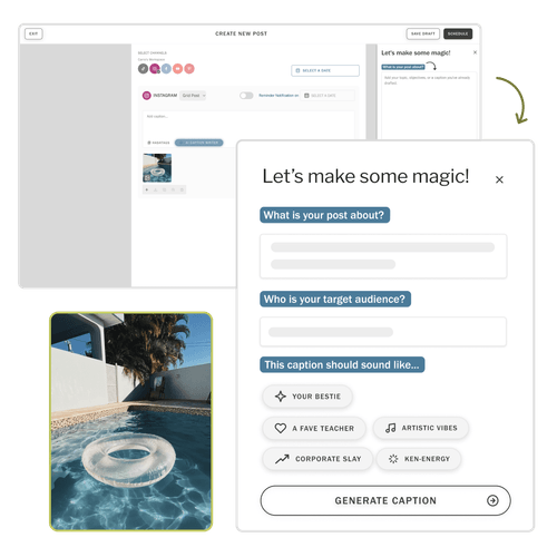 Auto-Magic Captions with Planoly's AI Caption Writer