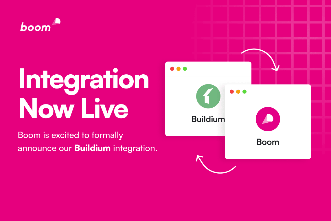Buildium Integration | Boom for Property Managers | Boom