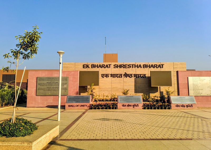 Unity Wall at Statue of Unity, Kevadia - Works - Sankalan - a center ...