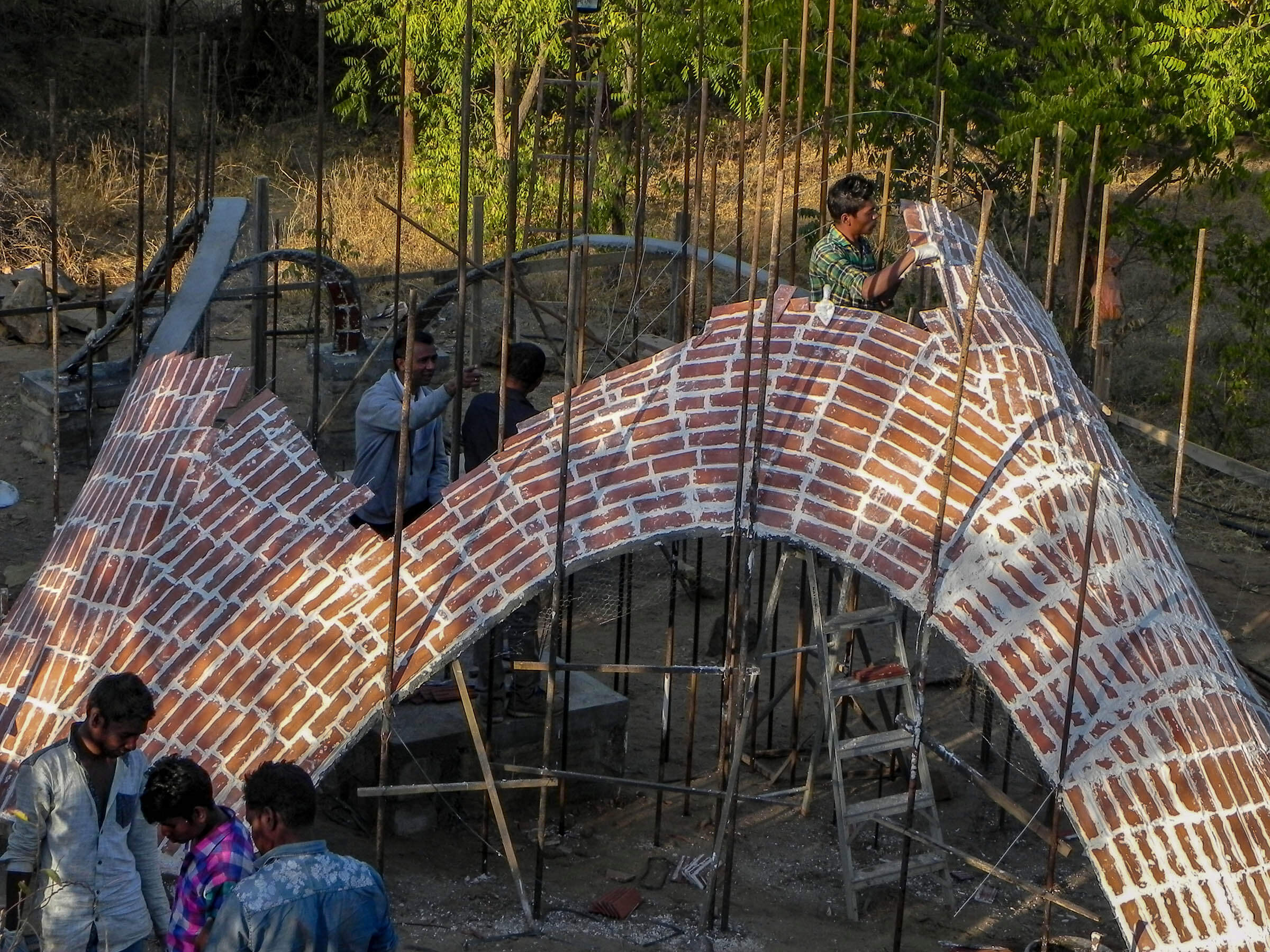 Catalan structure at Riverfront - Project Based Research - Sankalan - a ...