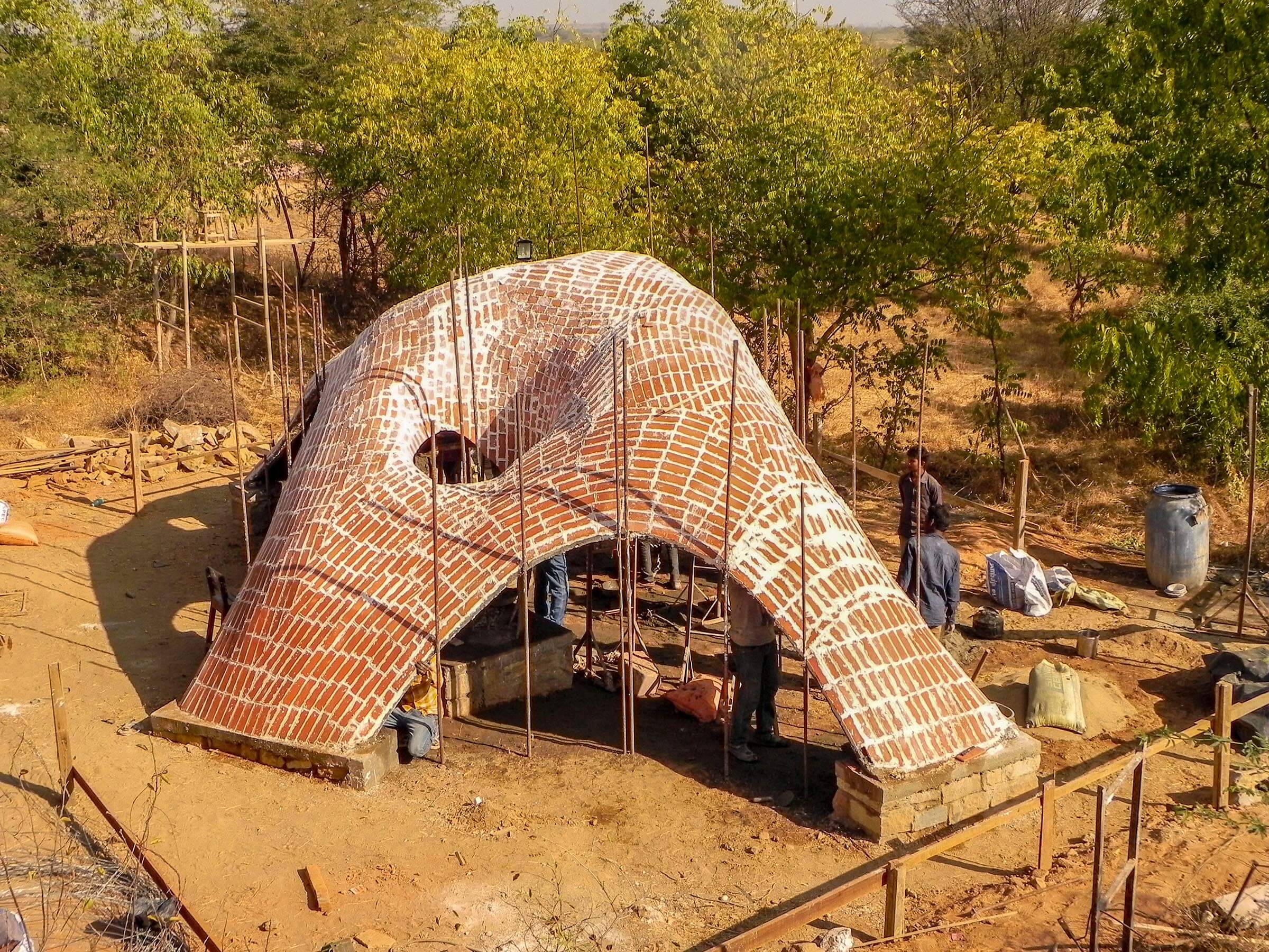 Catalan structure at Riverfront - Project Based Research - Sankalan - a ...