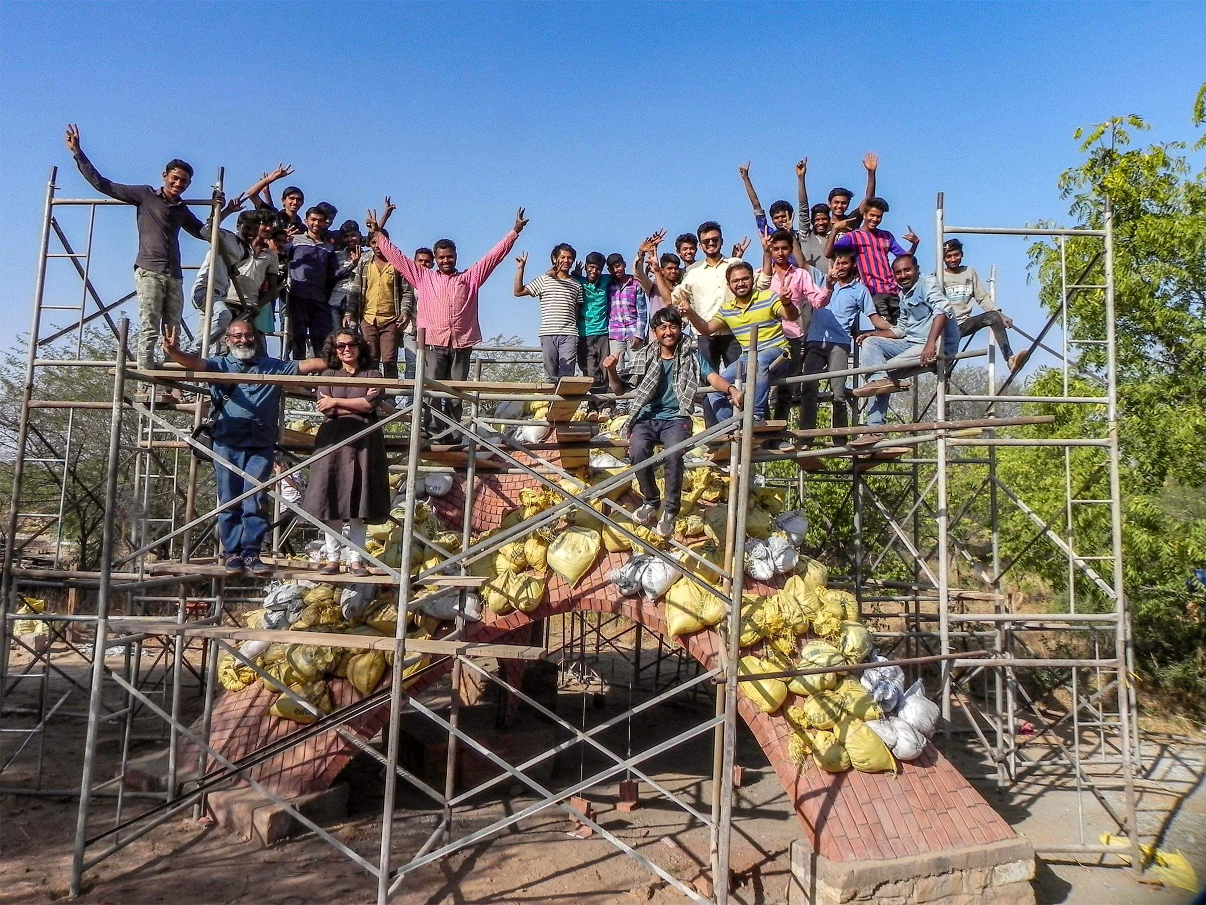 Catalan structure at Riverfront - Project Based Research - Sankalan - a ...