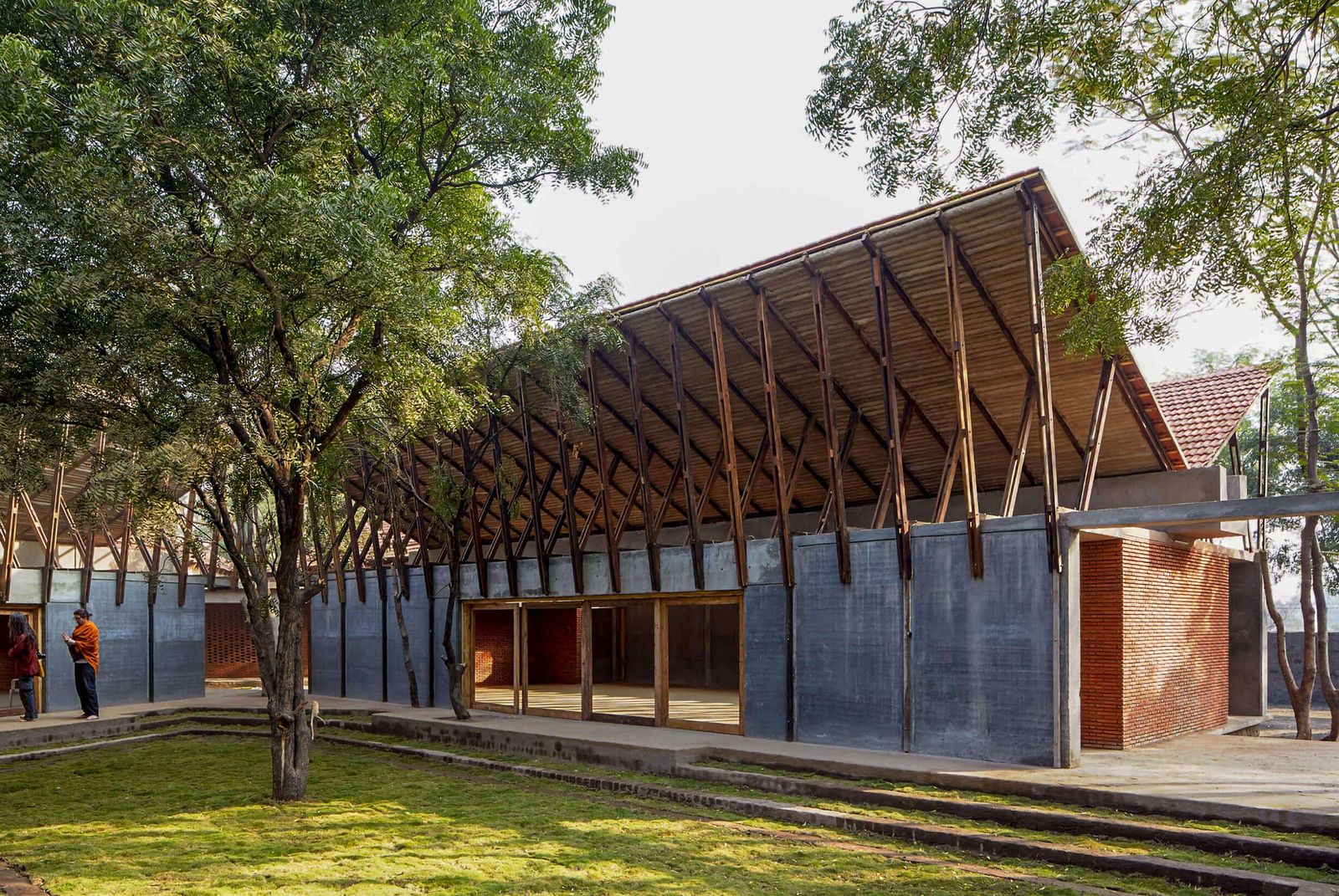 Inverted roof - Jetwan Buddha Vihar - Project Based Research - Sankalan ...