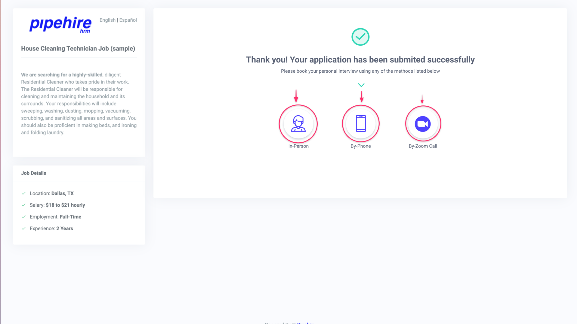 Pipehire-Calendly Integration