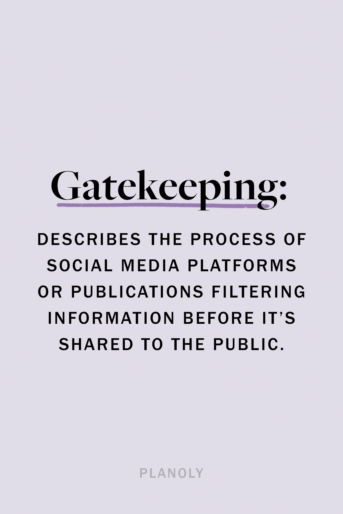 Gatekeeping and Censorship in Social Media