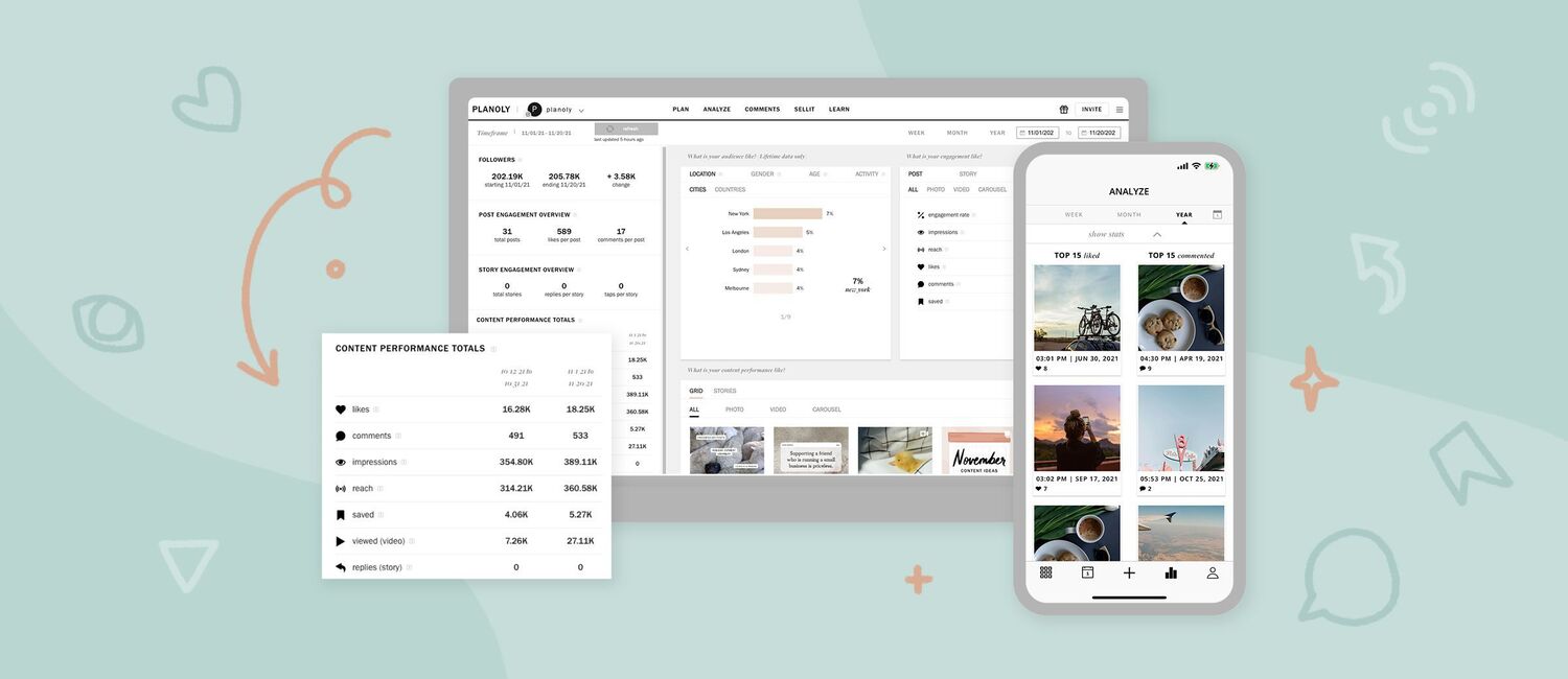 How to Use PLANOLY's Analyze Feature