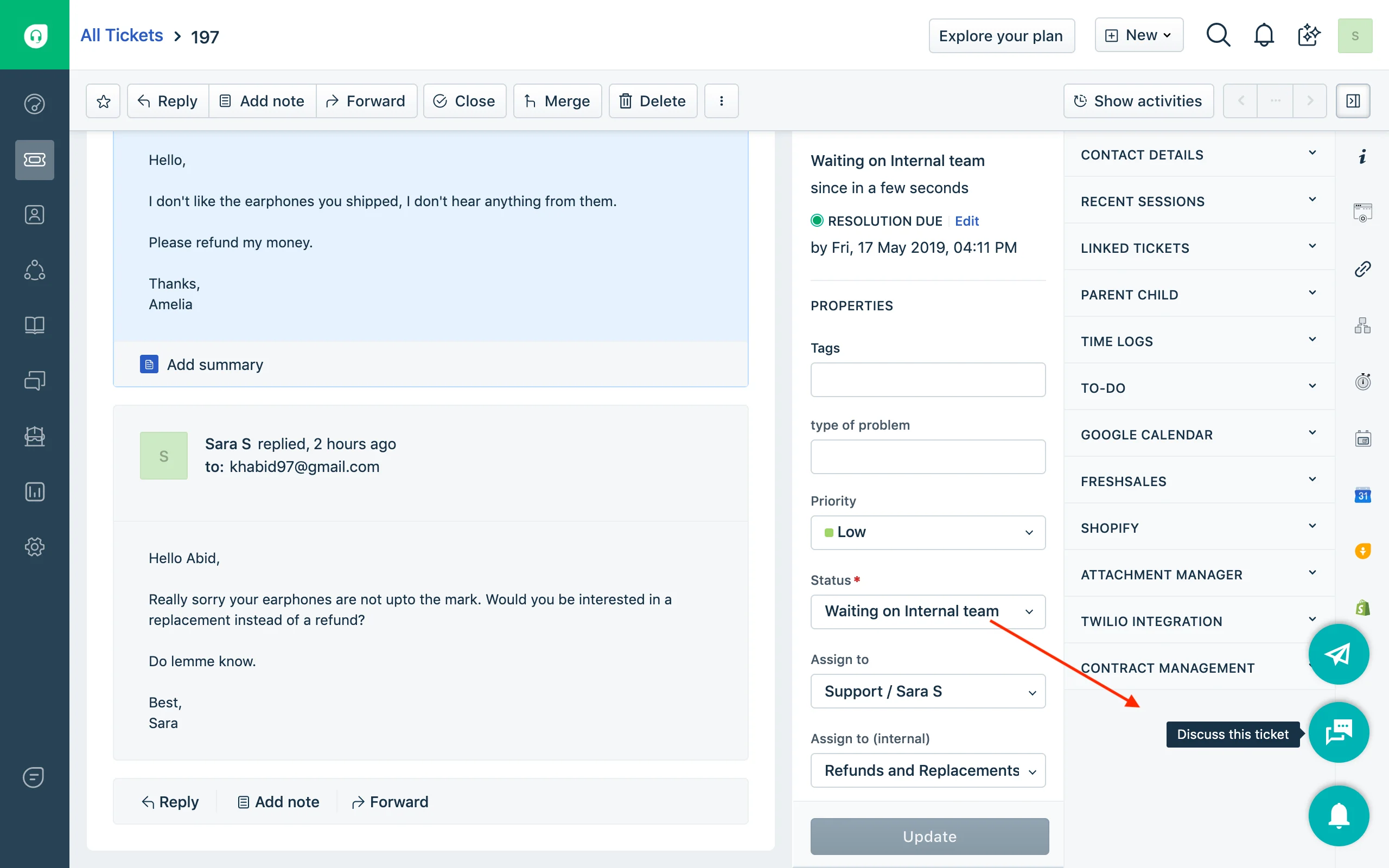 Freshdesk | QBench Cloud-Based LIMS
