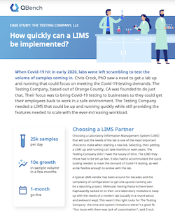 QBench – COVID-19 LIMS – Laboratory Information Management System | QBench Cloud-Based LIMS