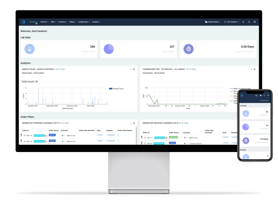Laboratory Information Management System | Qbench Cloud-Based LIMS