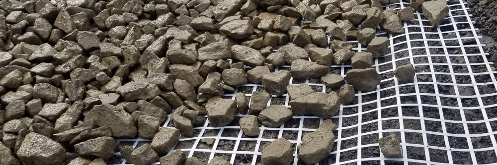 ACF West Products Geogrid Stabilization