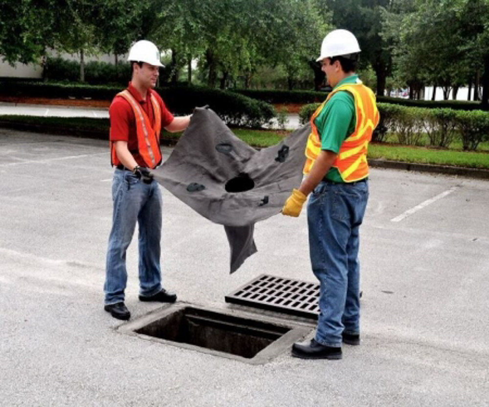 ACF West Products Recessed Inlet Protection Inlet Nonwoven