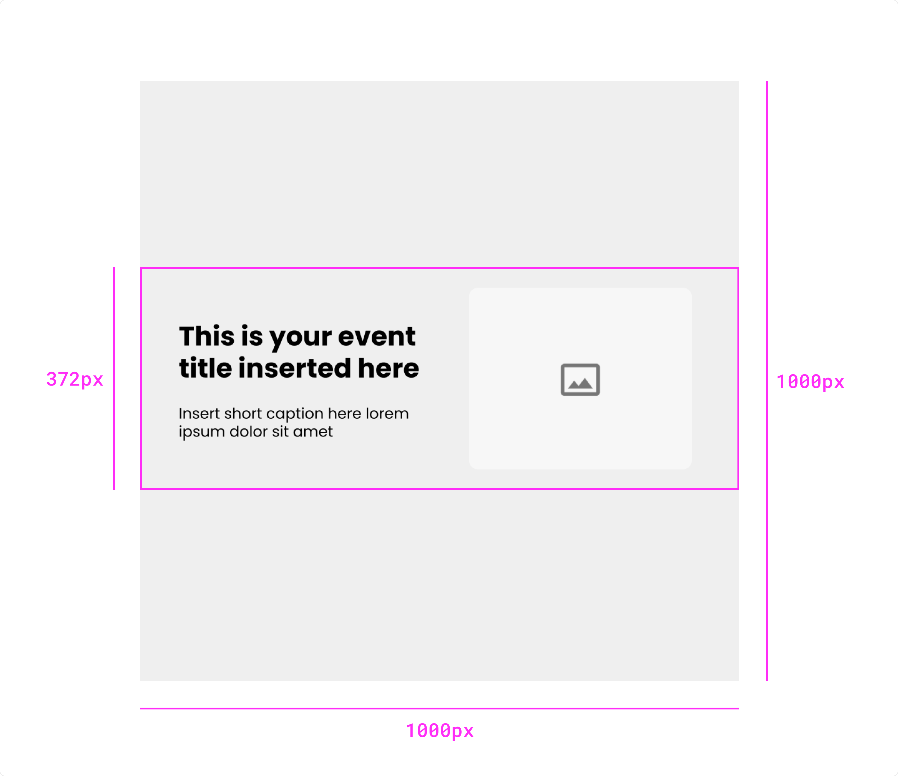What are the dimensions for the cover photo? | Epoch Help Center