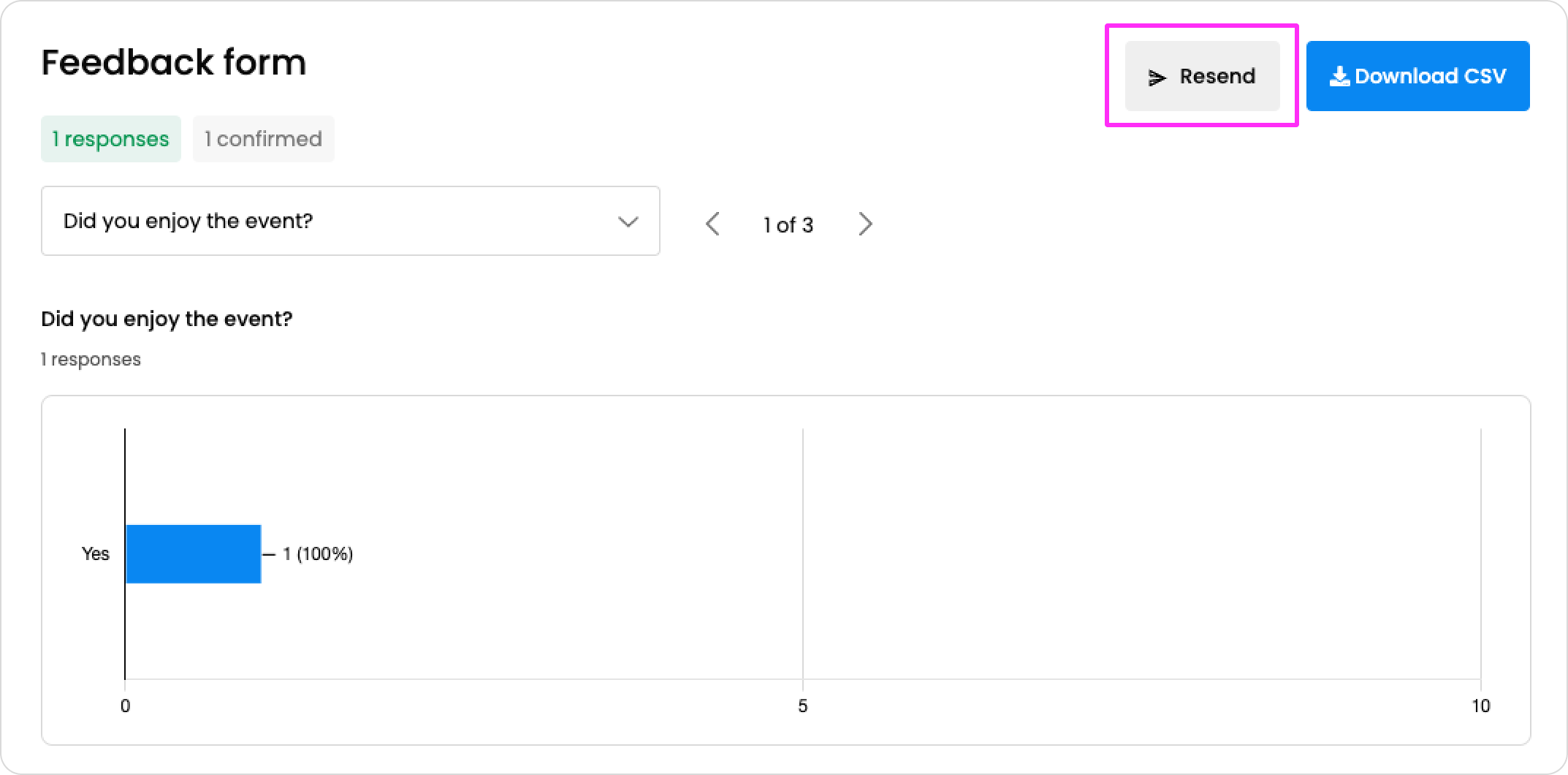How do I resend a feedback form? | Epoch Help Center