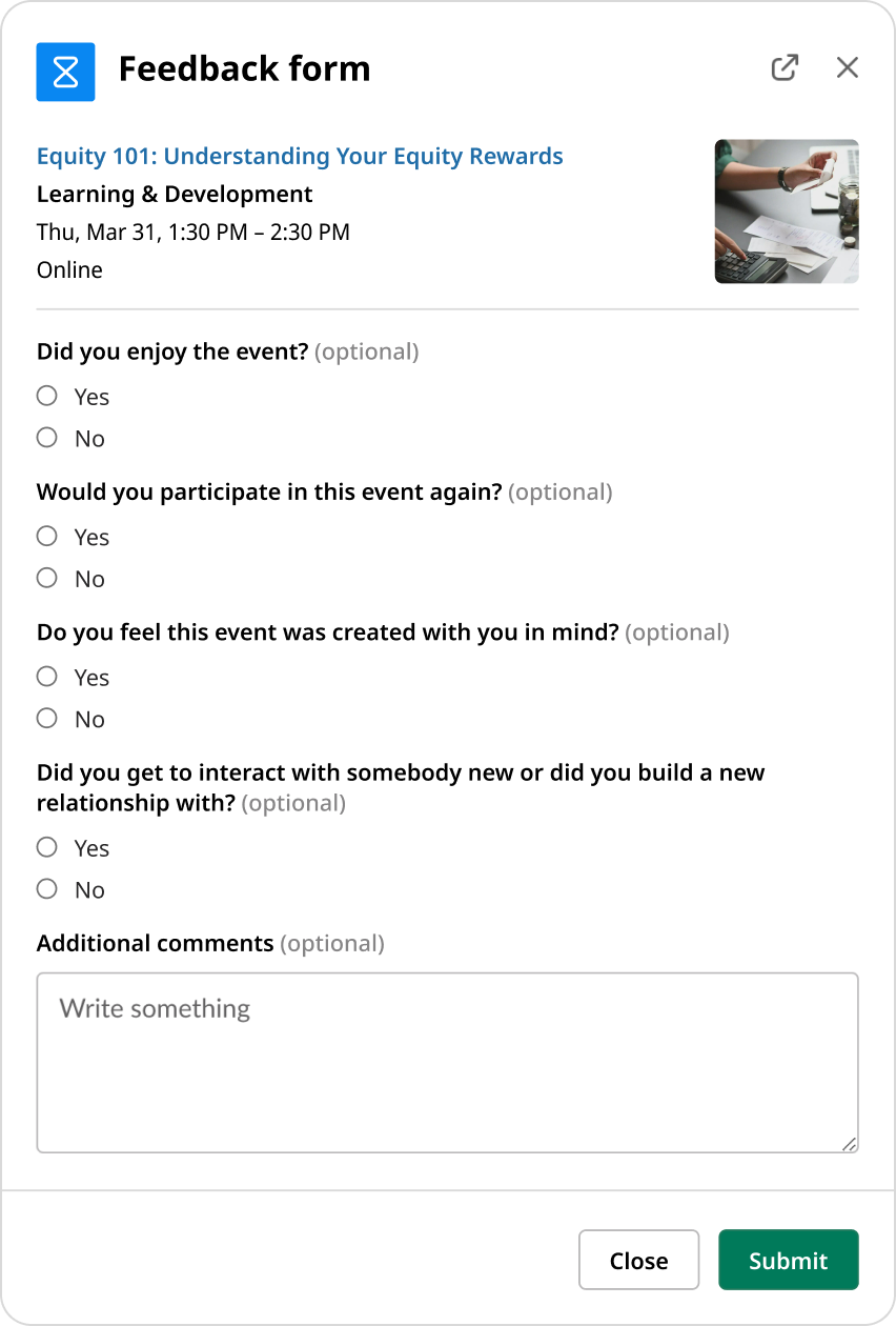 How do I fill out feedback forms? | Epoch Help Center