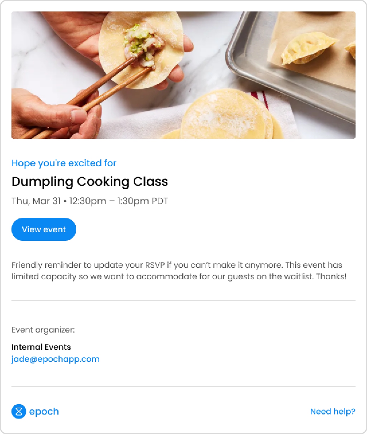 How do reminders work? | Epoch Help Center