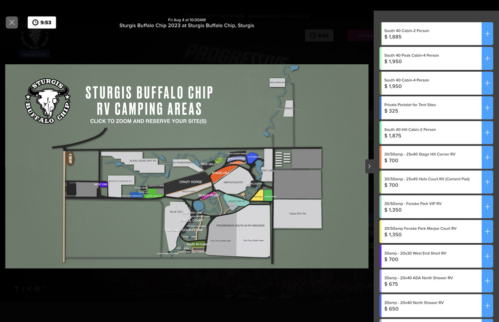 Sturgis Buffalo Chip Rides with Tixr as Official Live Event Commerce Partner