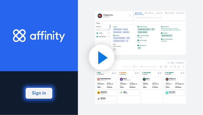 What is Affinity?