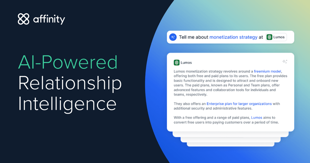 Relationship Intelligence, Reimagined | Affinity